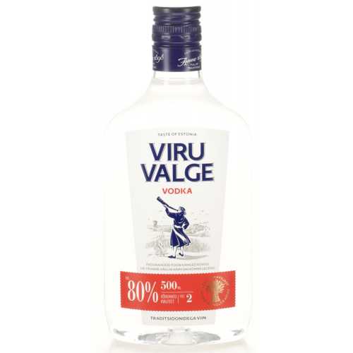 Viru Valge Vodka 80% 0.50 | Banneke