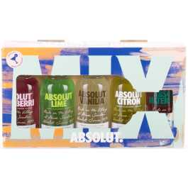 Absolut Five Miniaturen 40% 5x0.05 | Banneke
